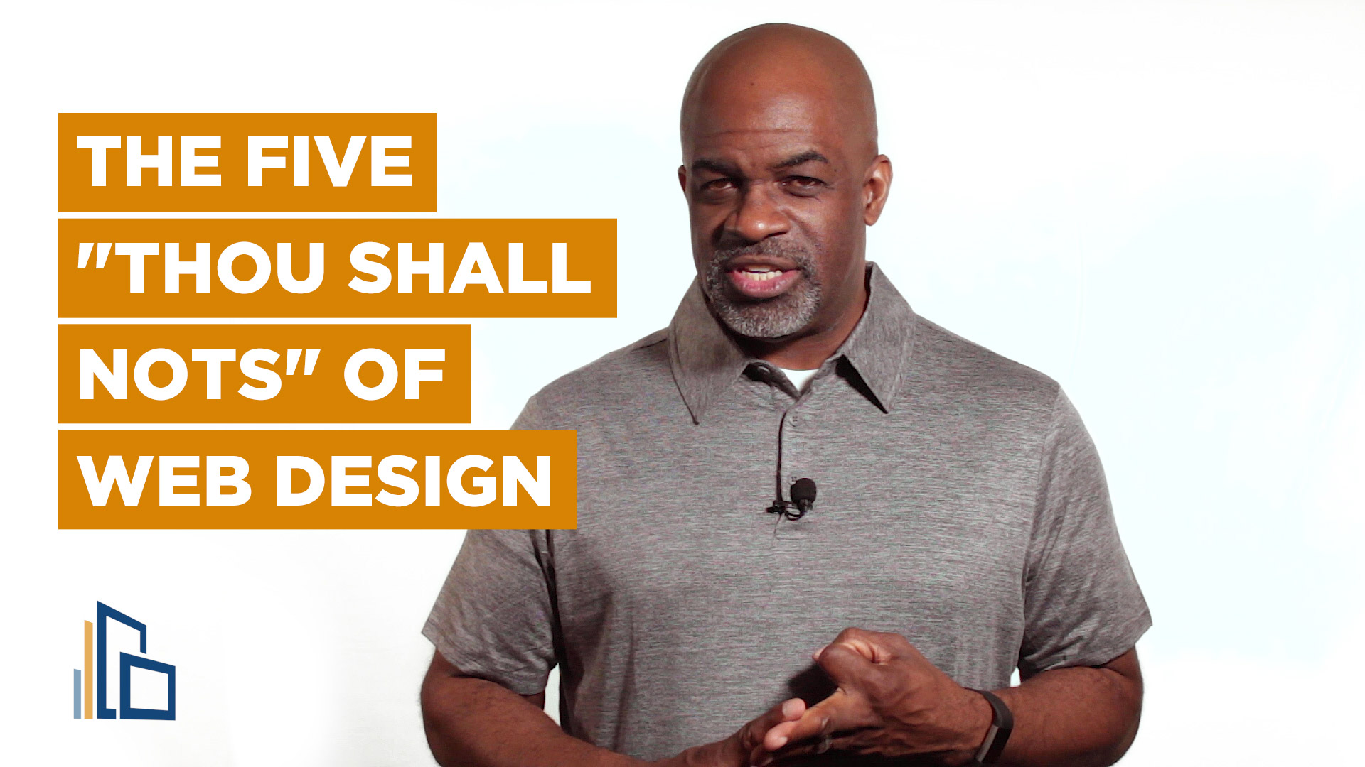 The Five "Thou Shall Nots" of Website Design - BUILDINGBLOCKS