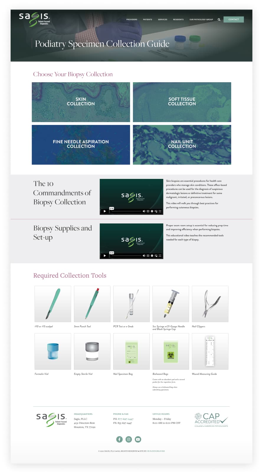 Sagis Podiatry - BUILDINGBLOCKS